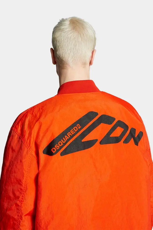 Dsquared2 Icon Nylon Bomber Jacket