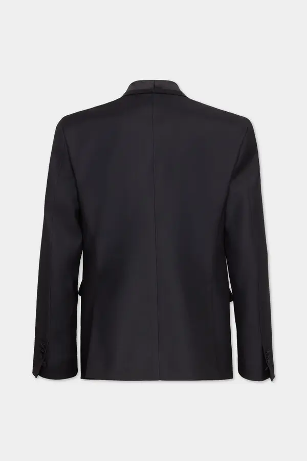 Dsquared2 Embroidered Shawl Collar London Blazer