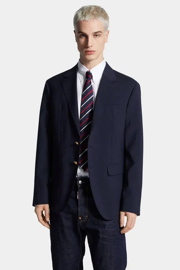 Dsquared2 Relaxed Shoulder Blazer