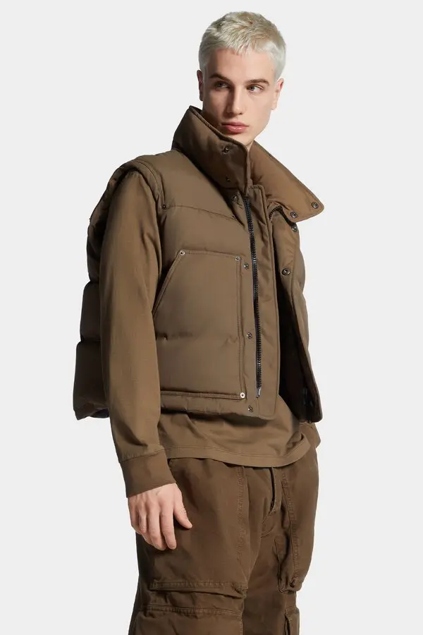 Dsquared2 Icon New Generation Utility Puffer Vest