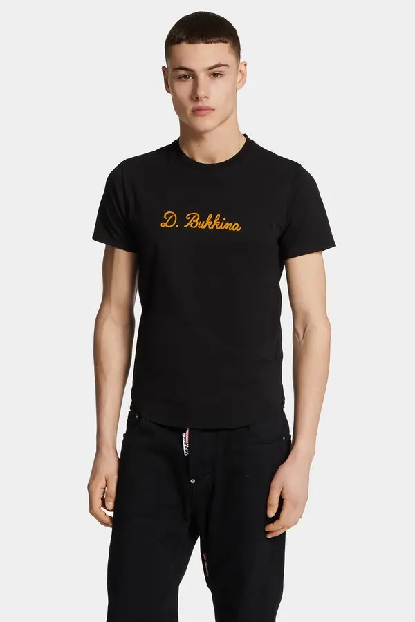 Dsquared2 X Magliano Slim Fit Cropped T-shirt