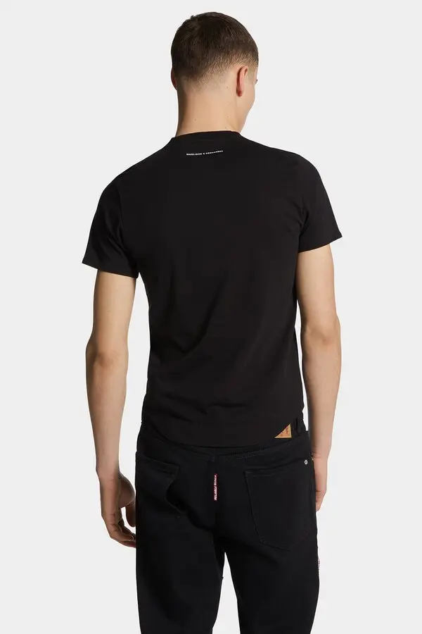 Dsquared2 X Magliano Slim Fit Cropped T-shirt