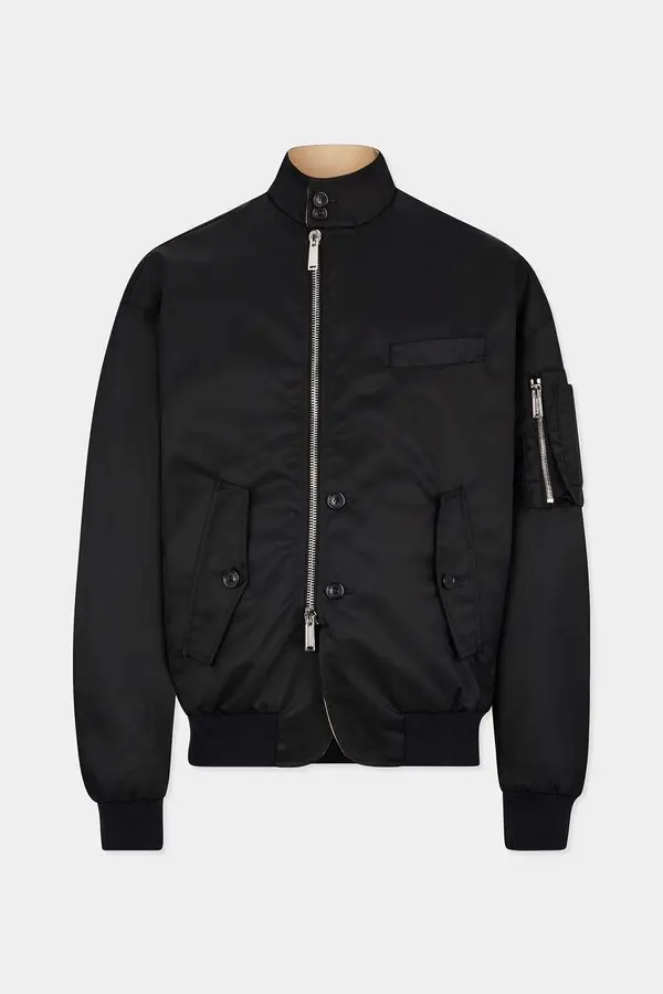 Dsquared2 Heritage Hybrid Bomber Jacket