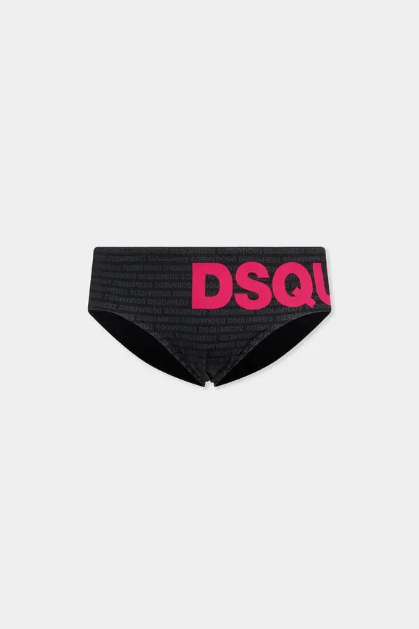 Dsquared2 Logo Swim Brief - Black