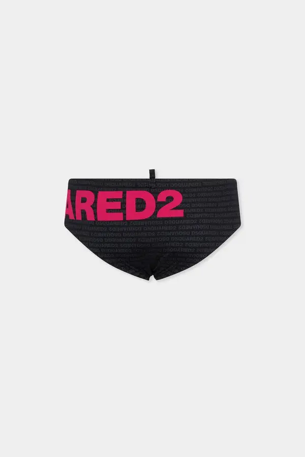 Dsquared2 Logo Swim Brief - Black