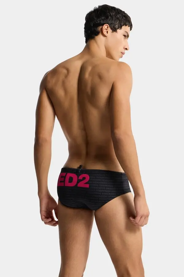 Dsquared2 Logo Swim Brief - Black
