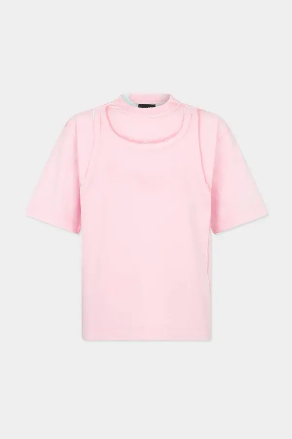 Dsquared2 Sun Bleached2 Loose Fit T-shirt - Beige