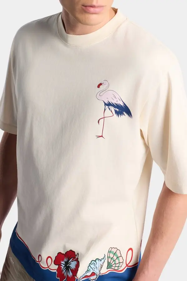 Dsquared2 Aloha Souvenir Loose Fit T-shirt
