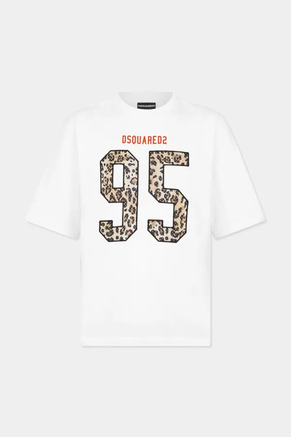 Dsquared2 Loose Fit T-shirt With Graphic Print - White