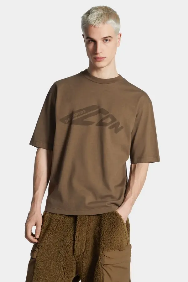 Dsquared2 Icon New Generation Loose Fit T-shirt - Grey