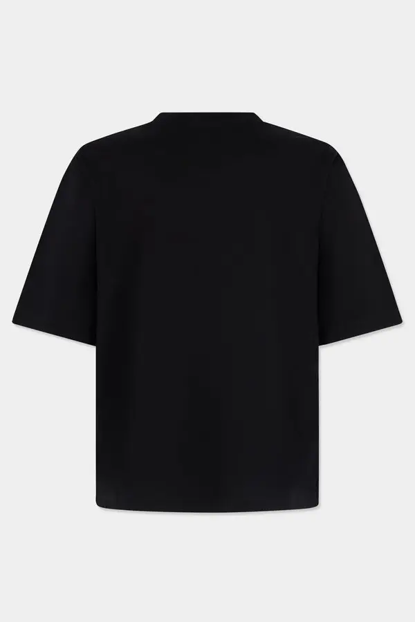 Dsquared2 Rebel Tags" Loose Fit T-shirt - Black