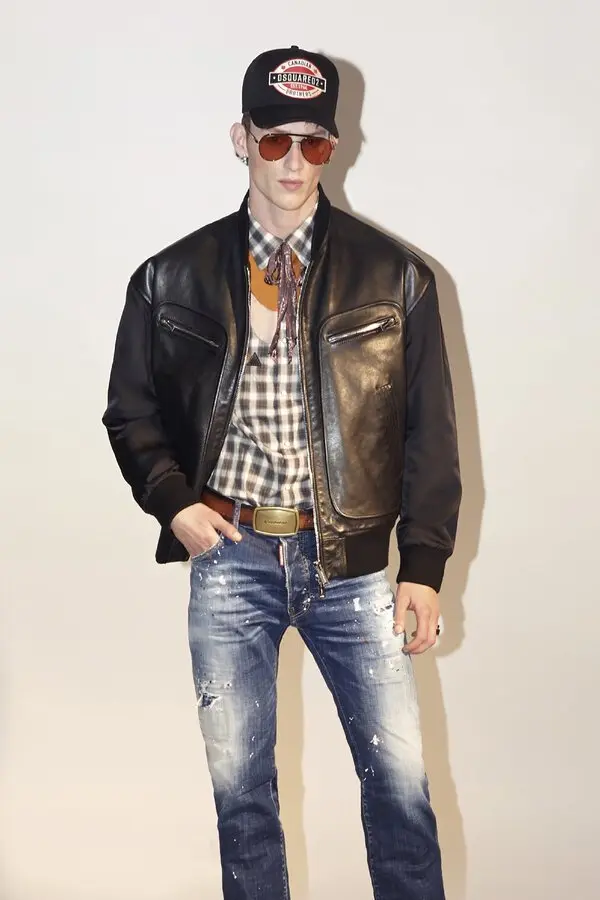 Dsquared2 Checked Cotton Western Shirt