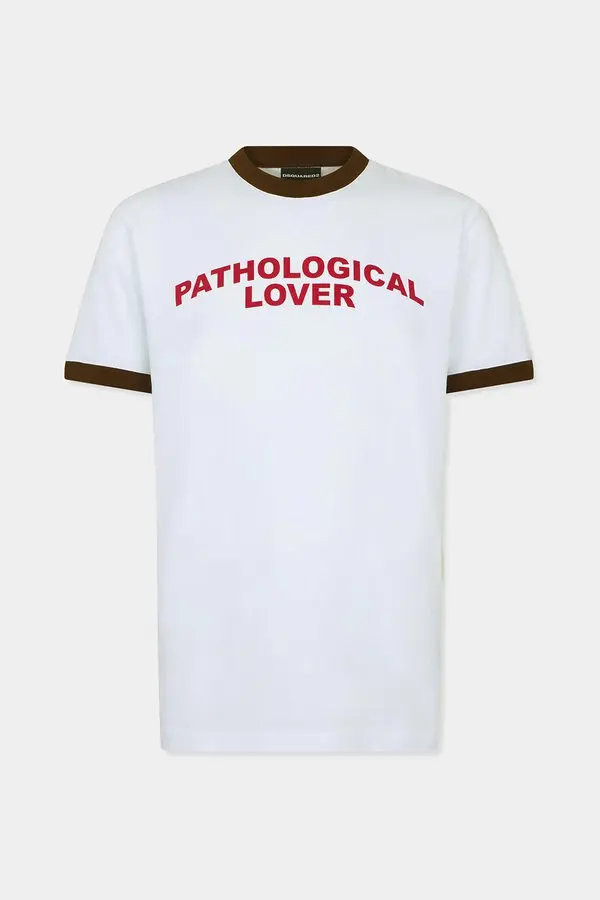 Dsquared2 Pathological Lover" Graphic T-shirt - Black