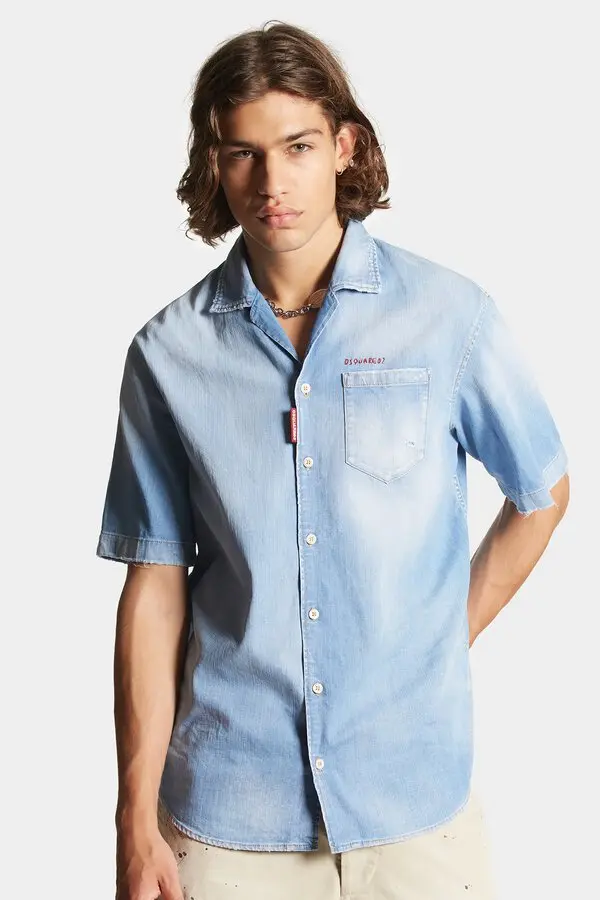 Dsquared2 Notch Bowling Shirt