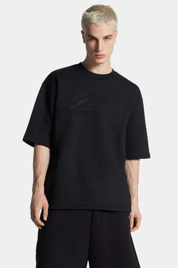 Dsquared2 Icon New Generation Loose Fit Crewneck - Black