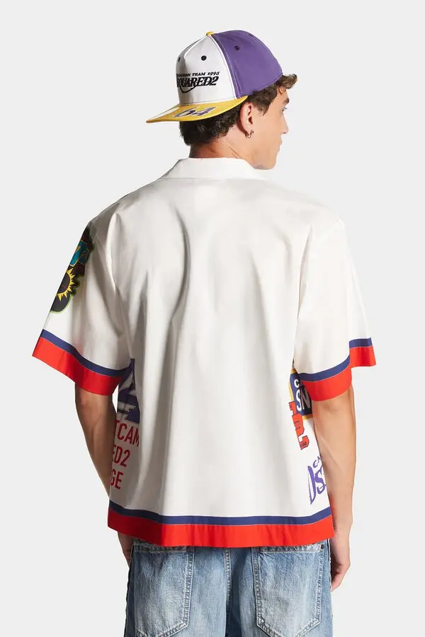 Dsquared2 Logomania Bowling Shirt