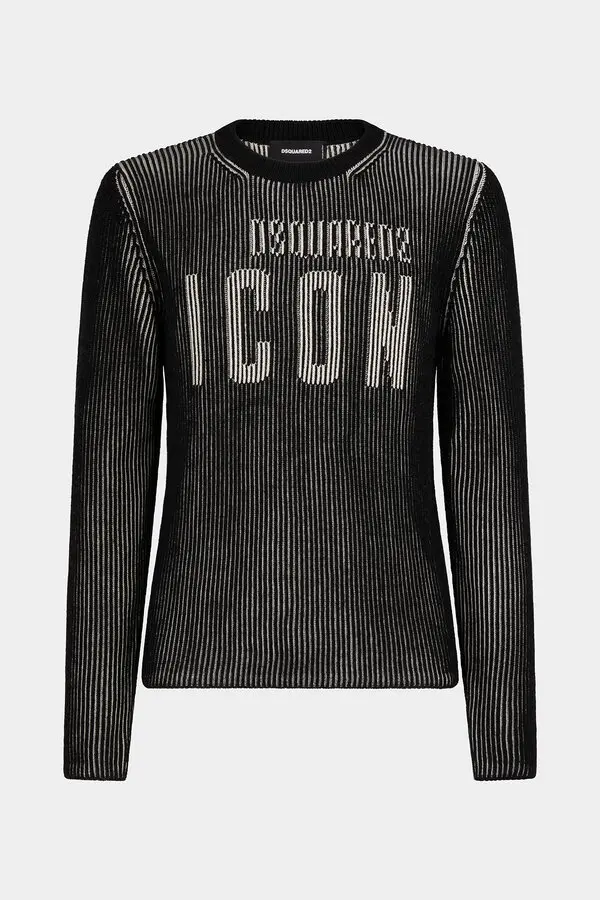 Dsquared2 Icon Knit Pullover - Black