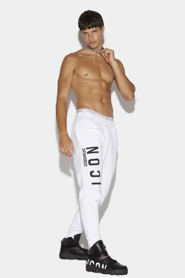Dsquared2 Icon Ski Joggers - White