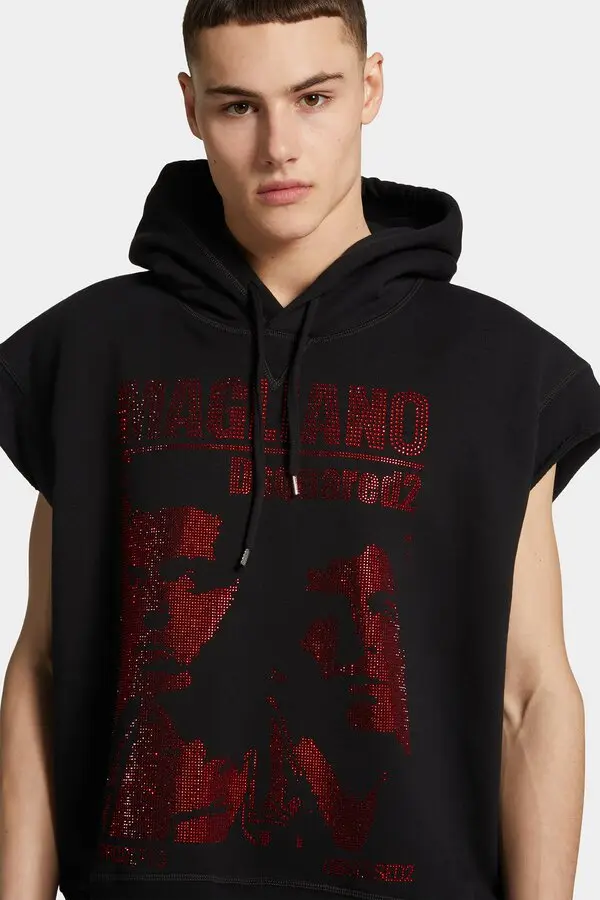 Dsquared2 Magliano X Embellished Hoodie