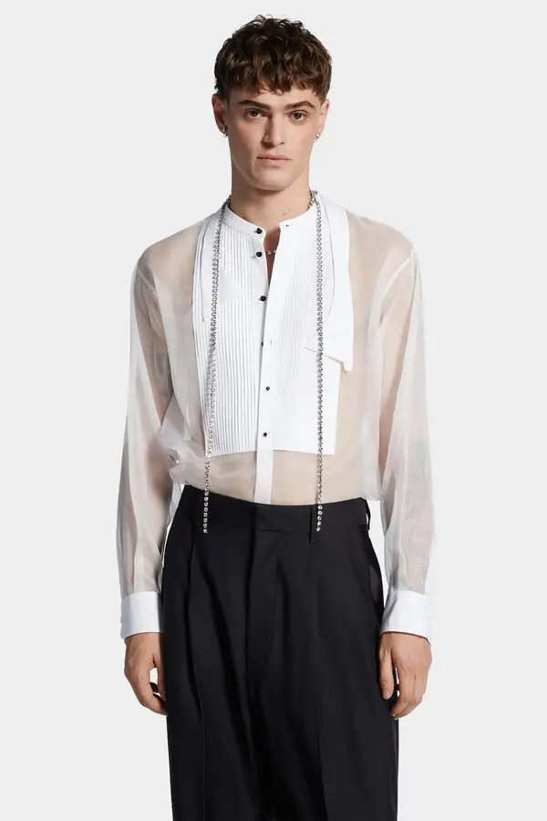 Dsquared2 Bowtie Dropped Shoulder Shirt
