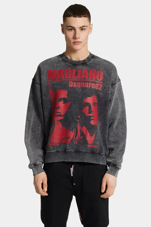 Dsquared2 Magliano X Rock Relax Fit Sweatshirt