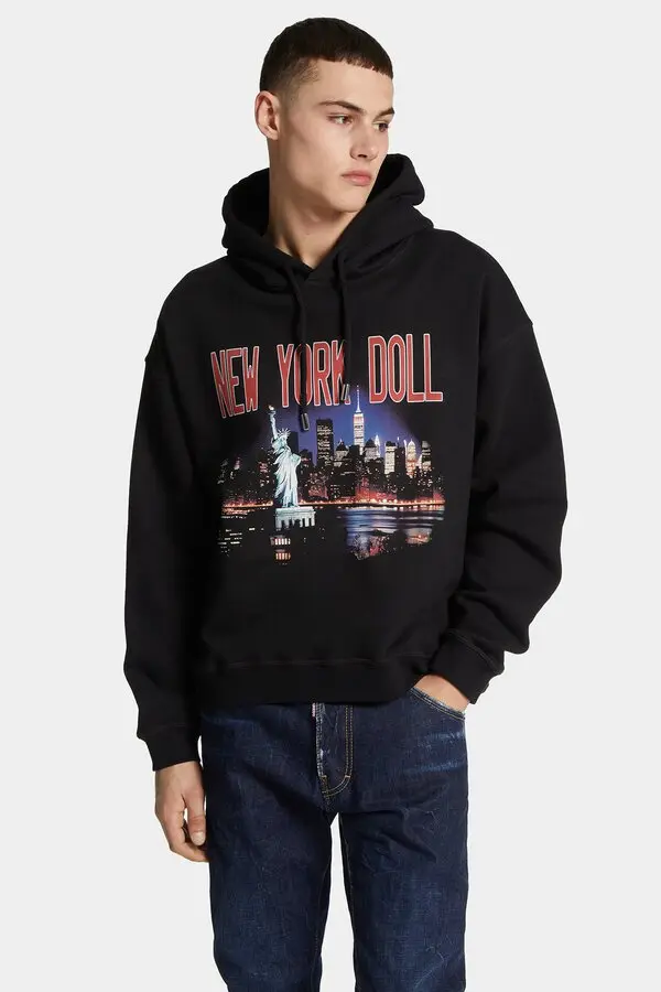 Dsquared2 Vaquera X Relax Fit Hoodie