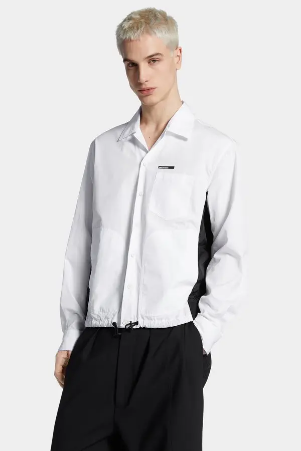 Dsquared2 Drawstring Hybrid Shirt