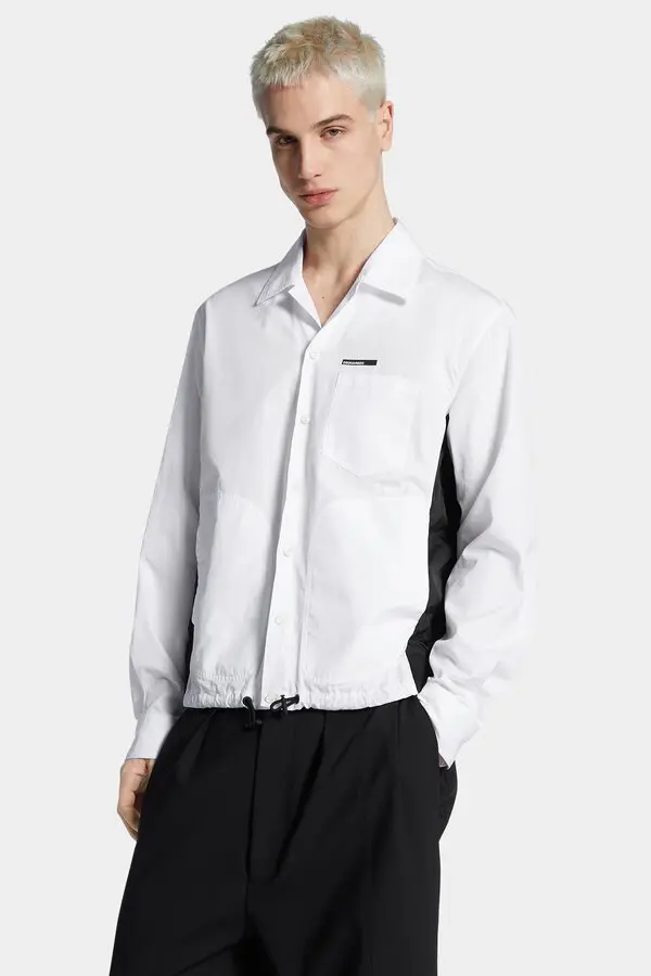 Dsquared2 Drawstring Hybrid Shirt