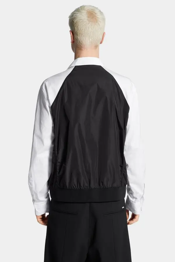 Dsquared2 Drawstring Hybrid Shirt