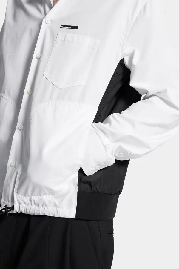 Dsquared2 Drawstring Hybrid Shirt