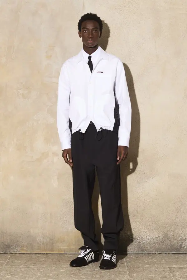 Dsquared2 Drawstring Hybrid Shirt