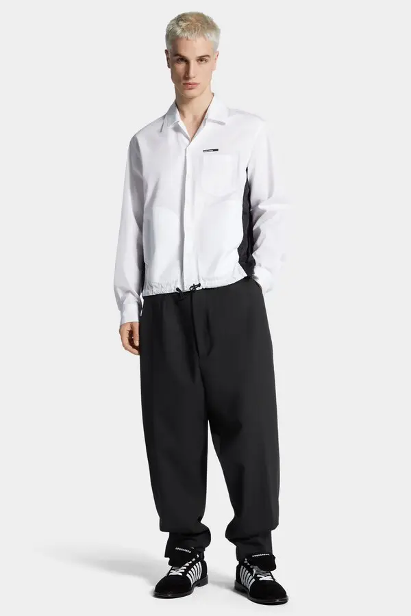 Dsquared2 Drawstring Hybrid Shirt