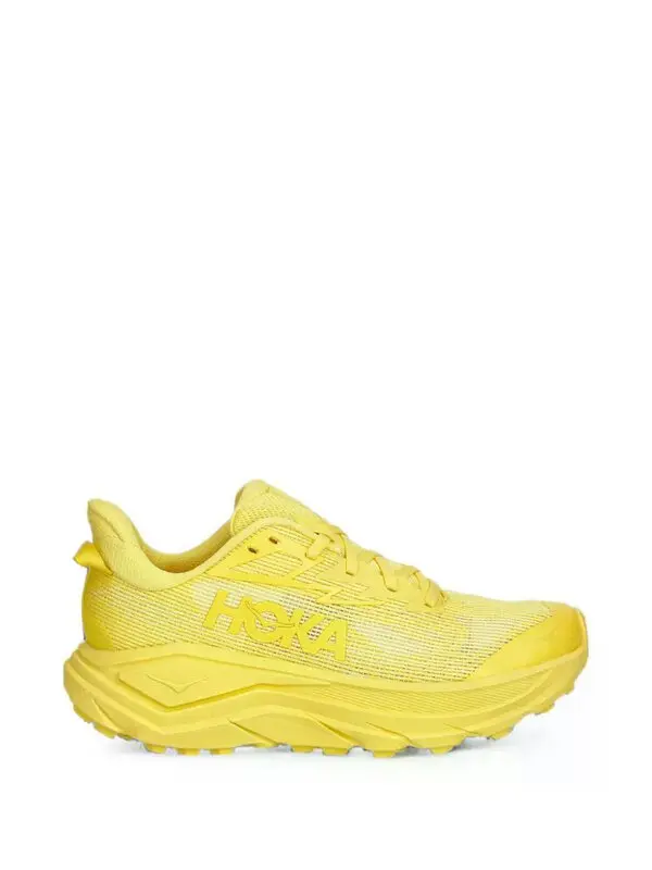 HOKA® Challenger Logo-print Mesh Sneakers - Yellow