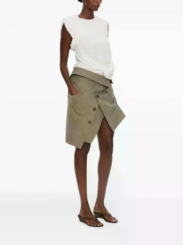 Christopher Esber Banyan Deconstructed Mini Skirt