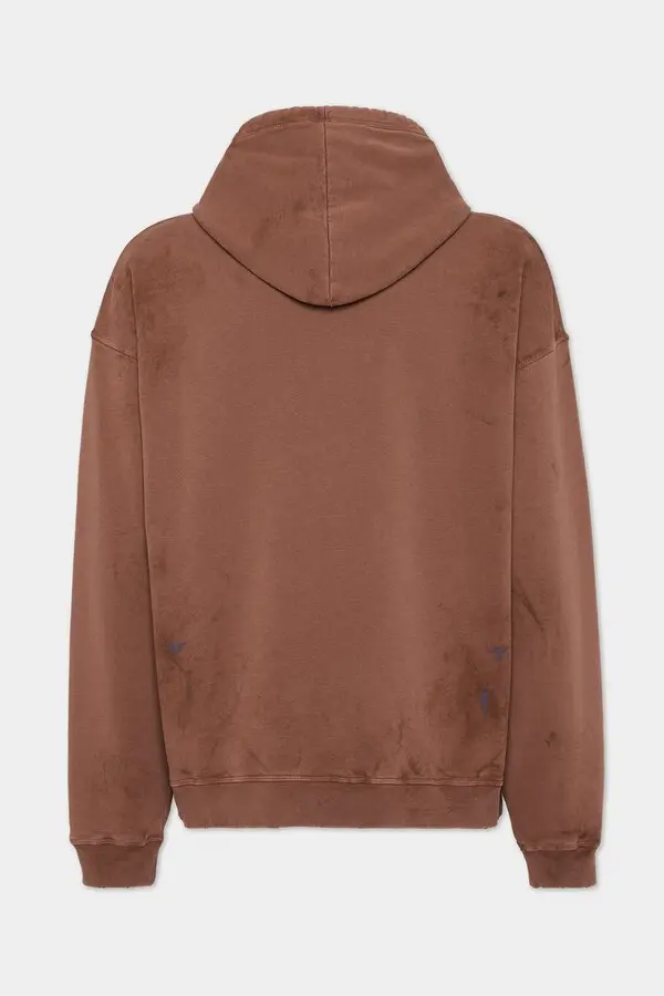 Dsquared2 Distressed Logo Hoodie
