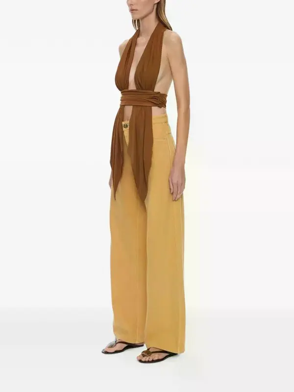 Christopher Esber Draped Halterneck Top