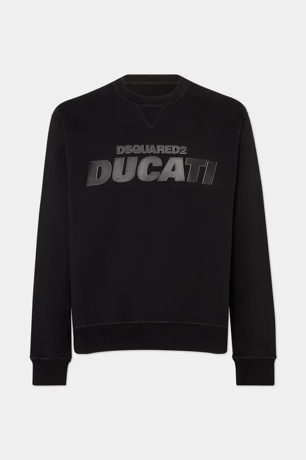 Dsquared2 Ducati Logo Crewneck Sweatshirt