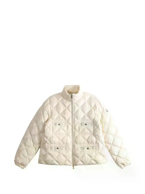 Moncler Lavaret Diamond-quilted Down Jacket