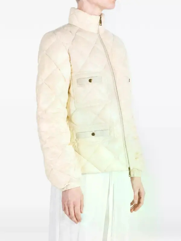 Moncler Lavaret Diamond-quilted Down Jacket