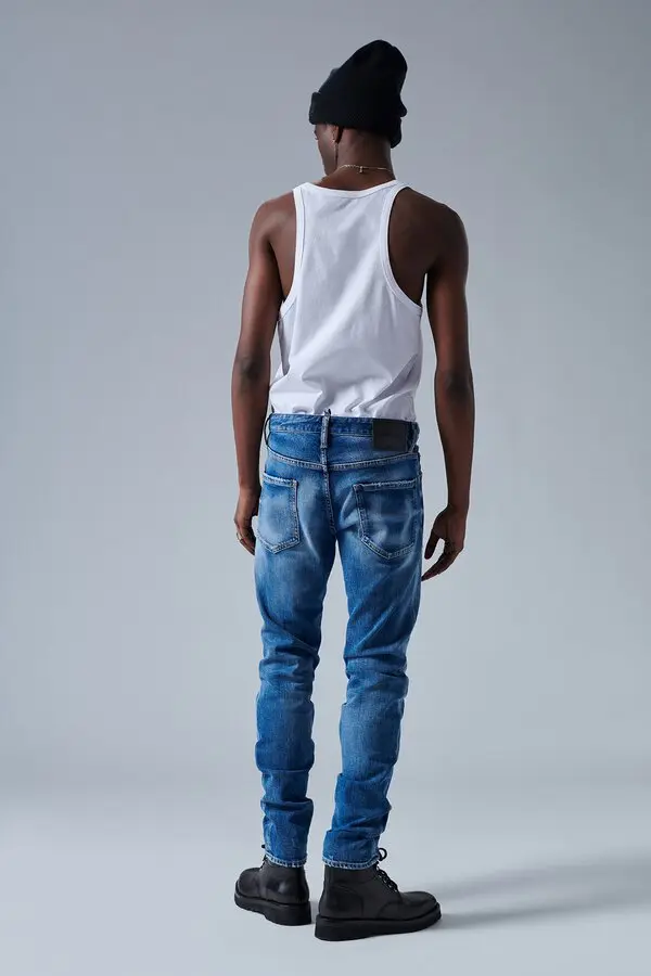 Dsquared2 Medium Wash Icon Cool Guy Jeans