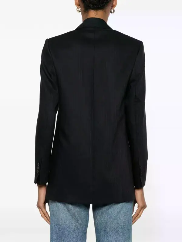 Sandro Striped Tailored-fit Blazer
