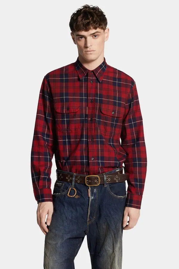 Dsquared2 Canadian Vintage Shirt - Fantasy