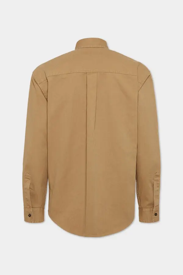 Dsquared2 Military Shirt With Embroidered Patches