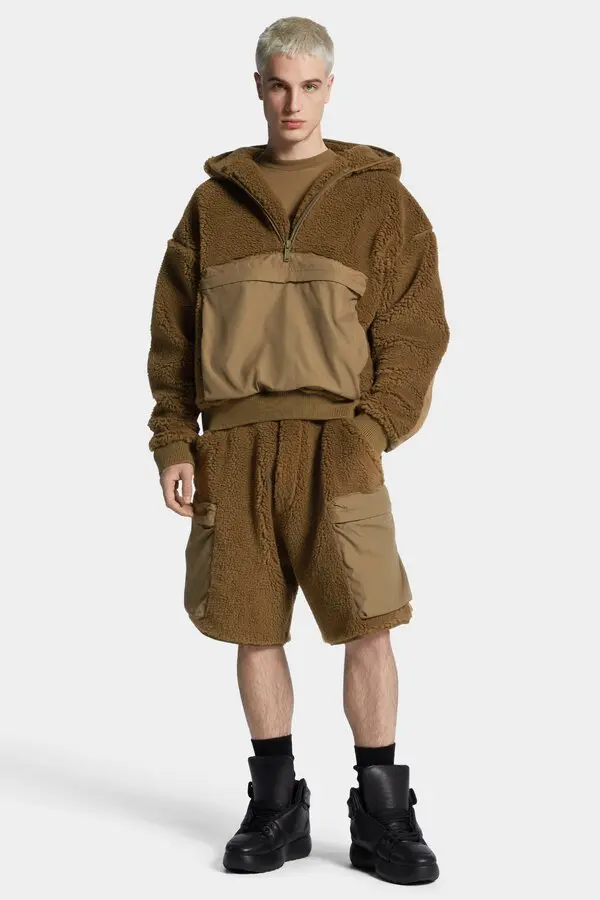 Dsquared2 Icon New Generation Teddy Shorts - Brown