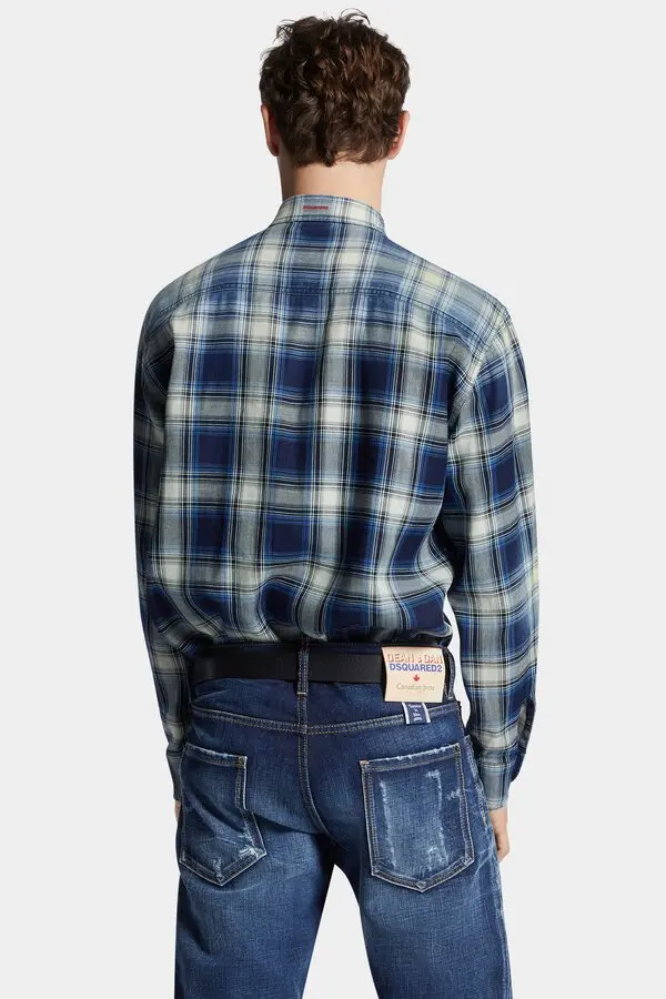 Dsquared2 Embellished Checked Shirt
