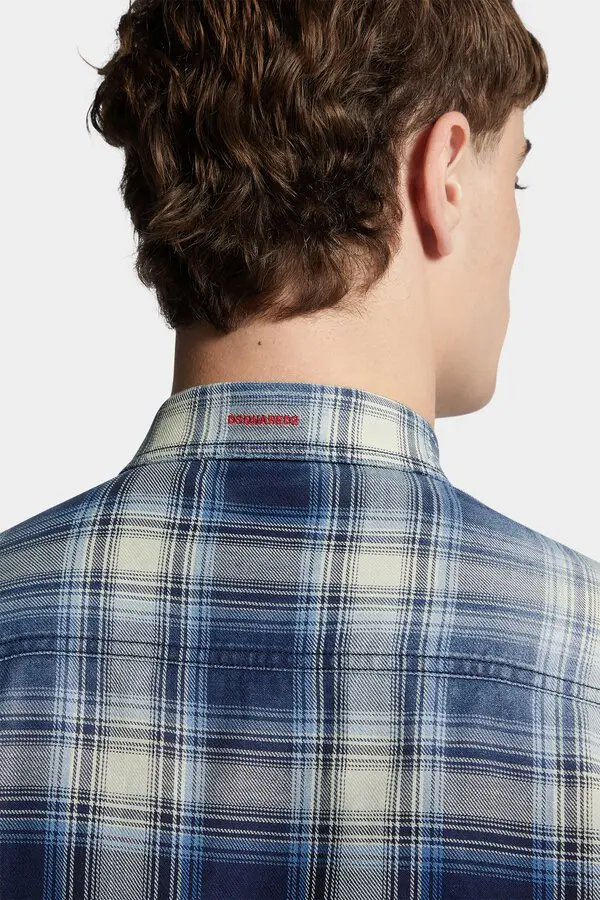 Dsquared2 Embellished Checked Shirt