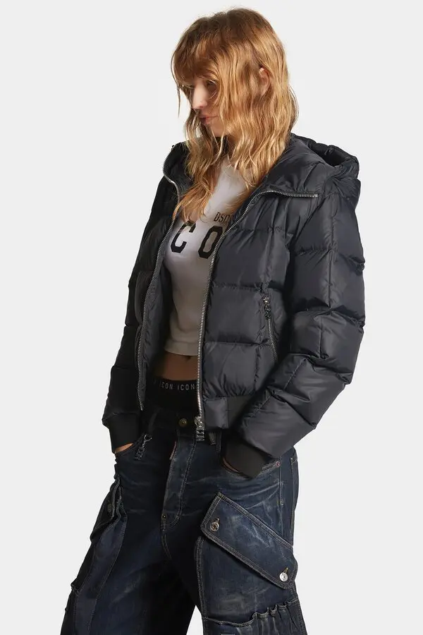 Dsquared2 Icon Puff Hoodie Jacket