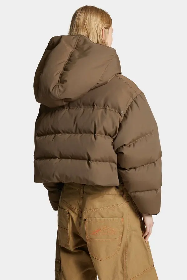 Dsquared2 Icon New Generation Utility Puffer - Grey