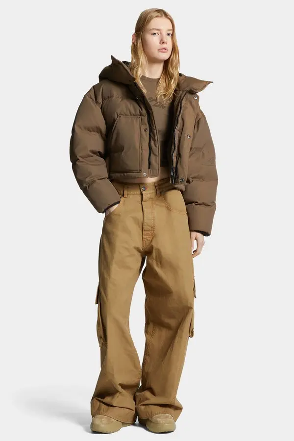 Dsquared2 Icon New Generation Utility Puffer - Grey