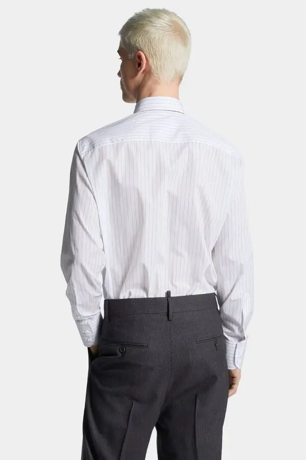 Dsquared2 Spread Collar Relax Dan Shirt - Fantasy